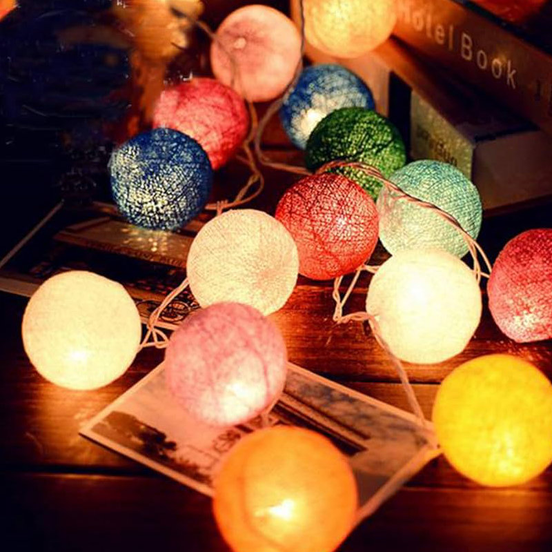 Cotton Ball Light (14 Feet) - Gravity World